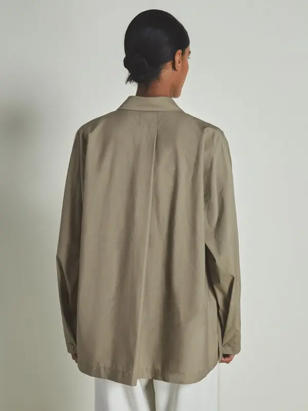 Les 100 Ciels Cotton-blend Poplin Shirt
