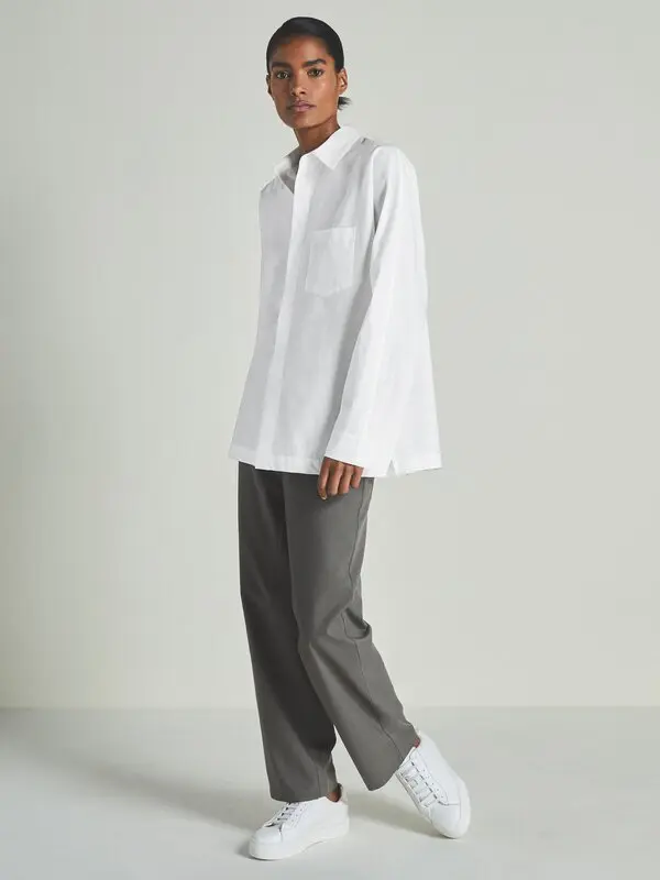 Les 100 Ciels Cotton-blend Poplin Shirt