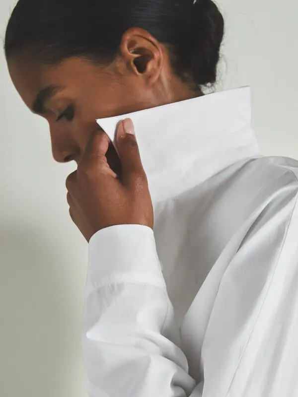 Les 100 Ciels Cotton-blend Poplin Shirt