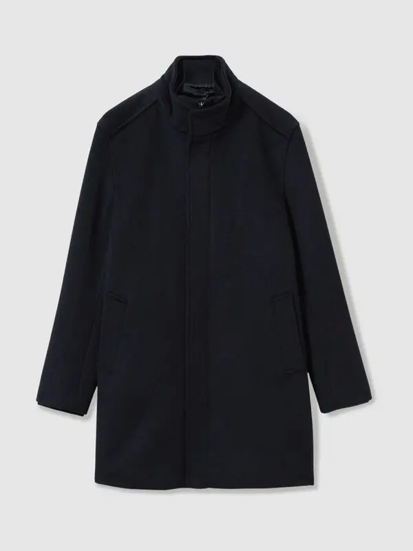 REISS Bhule Hybrid Coat