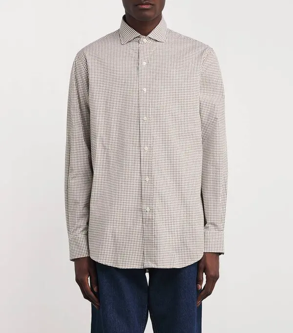 Polo Ralph Lauren Cotton Poplin Check Shirt