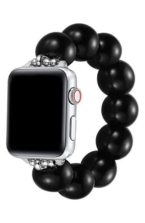 POSH TECH Violet Imitation Pearl Apple Watch Bracelet