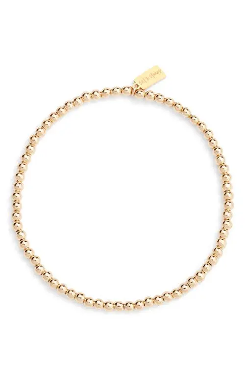 SET & STONES Carson Ball Beaded Bracelet - Gold