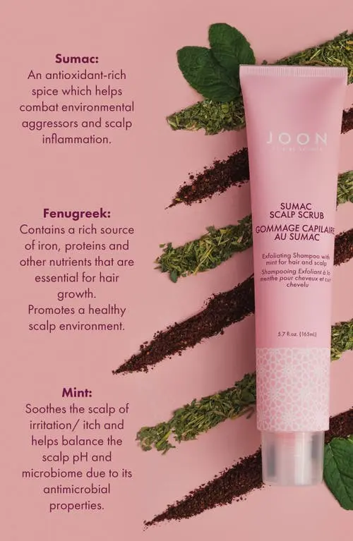 JOON Sumac Scalp Scrub & Exfoliating Shampoo
