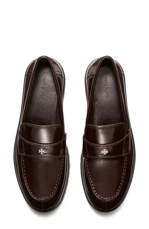 Tory Burch Classic Platform Lug Sole Loafer - Cocoa