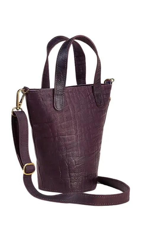 SAREP + ROSE Sara Mini Leather Tote Bag