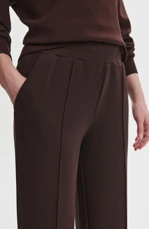 Varley The Wide Leg Pants - Coffee Bean