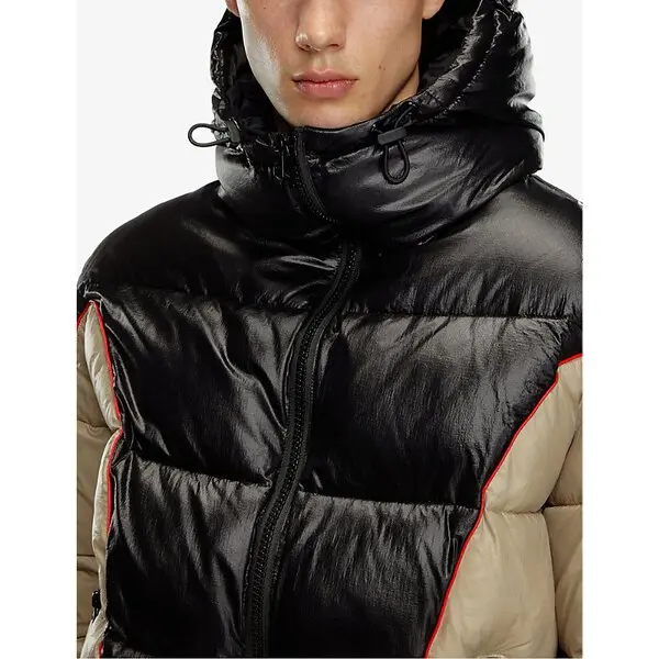 DIESEL® W-ostend Hooded Shiny-ripstop Puffer Jacket - 9xx