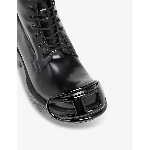 DIESEL® D-hammer Bt D Toe-guard Leather Boots - T8013