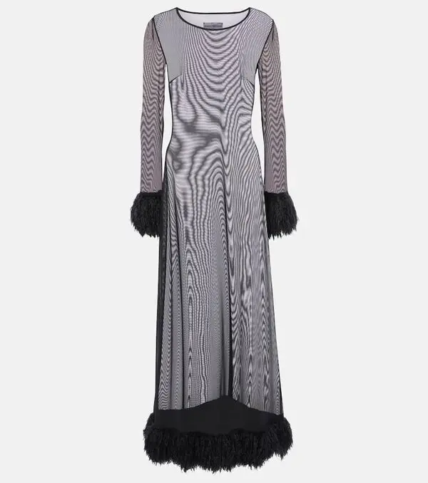 long 20's style dresses ZAPAKA Women Gatsby Dress Sequins Red Long 1920s Flapper Dress with Short Sleeves, Red / M main image 1