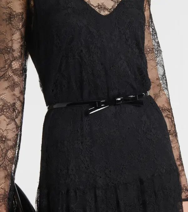 Max Mara Modane Lace Maxi Dress
