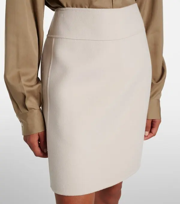 Max Mara Wool Miniskirt