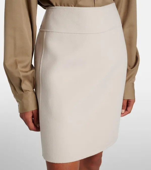 Max Mara Wool Miniskirt