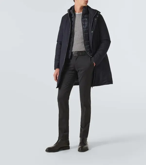 Herno Paneled Down Coat