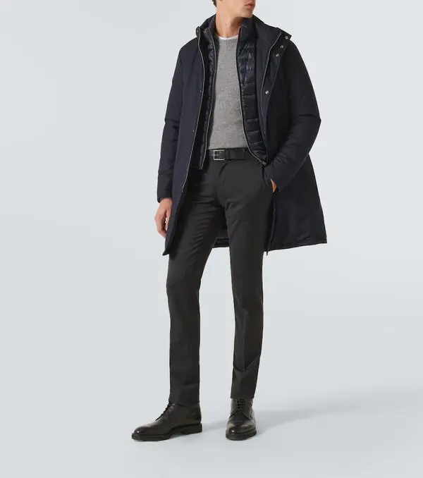 Herno Paneled Down Coat