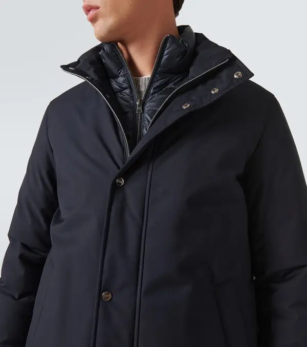 Herno Paneled Down Coat