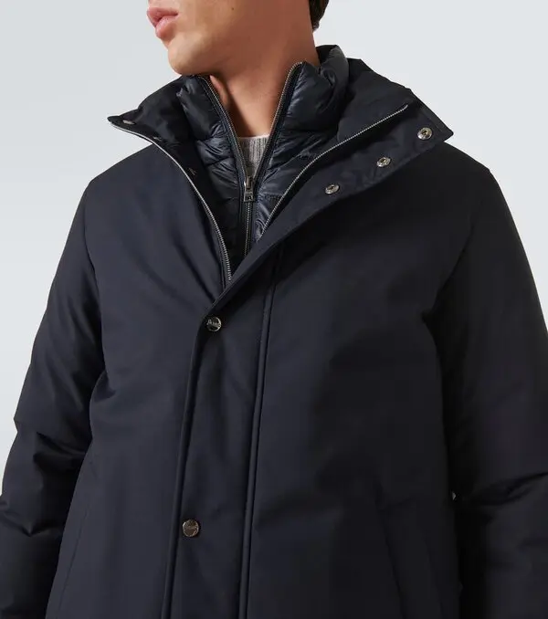 Herno Paneled Down Coat