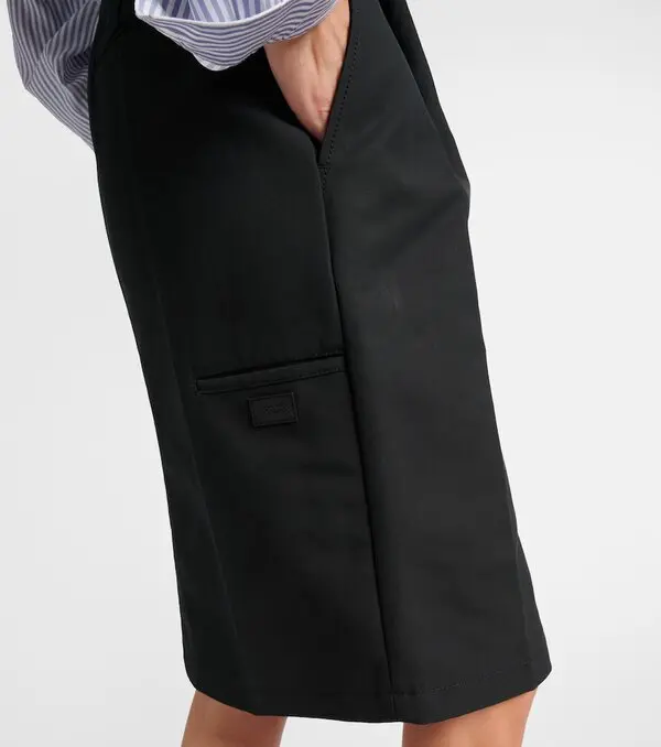 TOD'S Cotton Midi Skirt