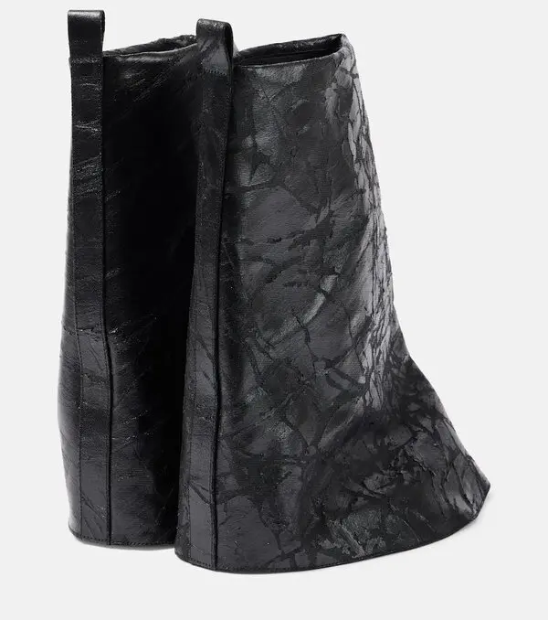 Rick Owens Denim Boots