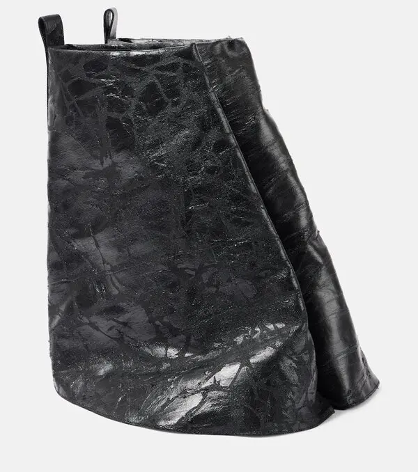 Rick Owens Denim Boots - Black