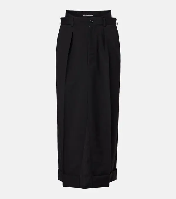 Junya Watanabe Pleated Midi Skirt