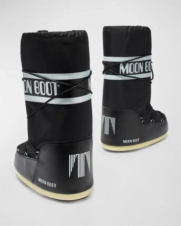 Moon Boot Icon Tall Snow Boots - Black