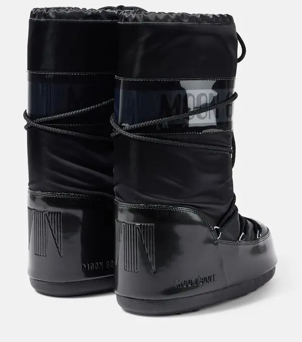 Moon Boot Icon Glance Boots - Black