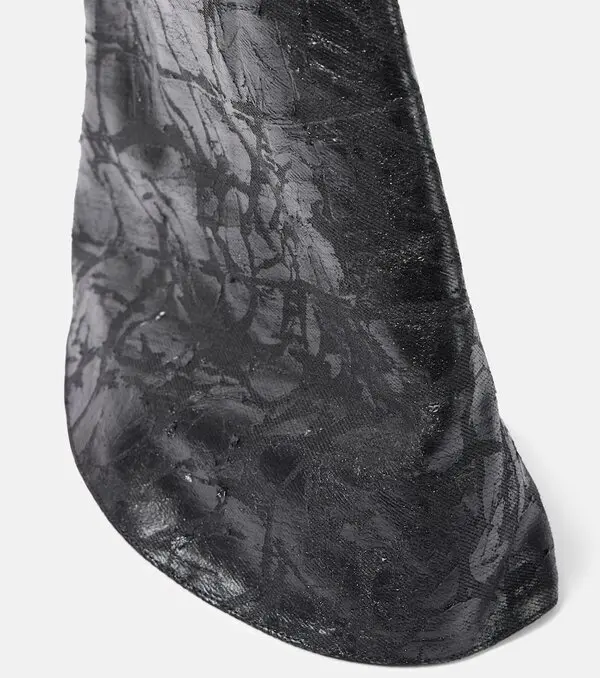 Rick Owens Denim Boots