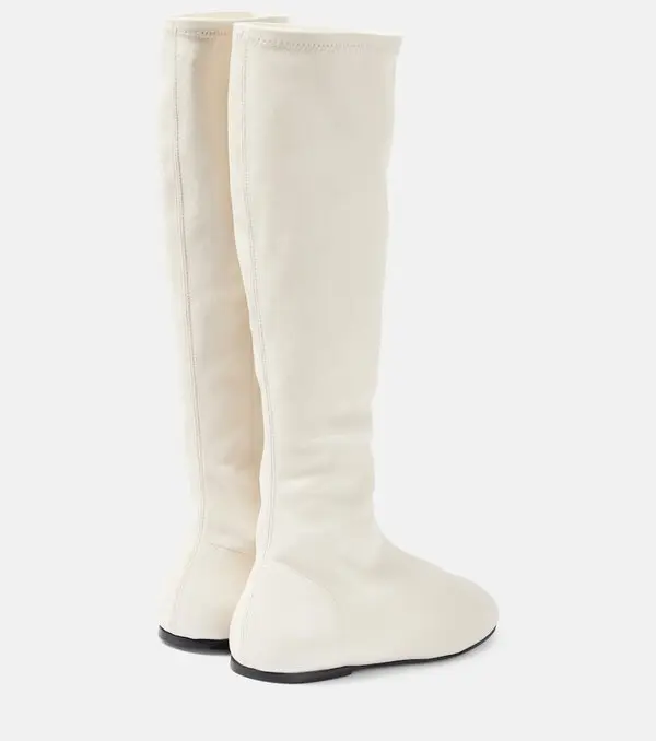 Co Knee-high Leather Boots - White