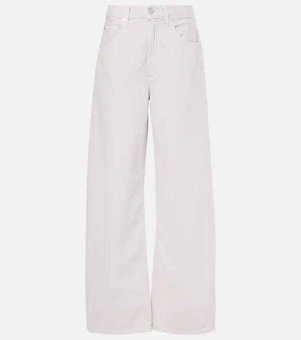 AGOLDE Low Curve Mid-rise Wide-leg Jeans
