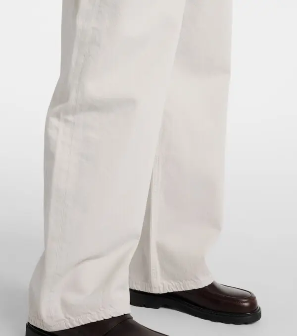 AGOLDE Low Curve Mid-rise Wide-leg Jeans