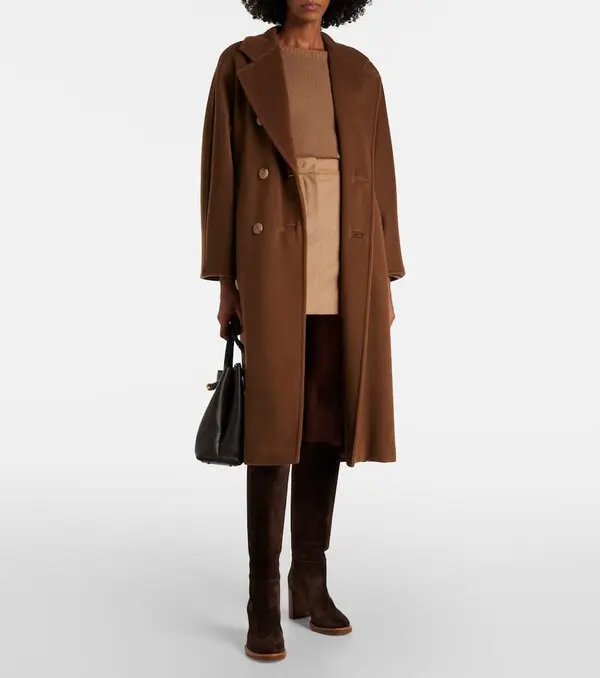Max Mara Ancella Camel Hair Miniskirt