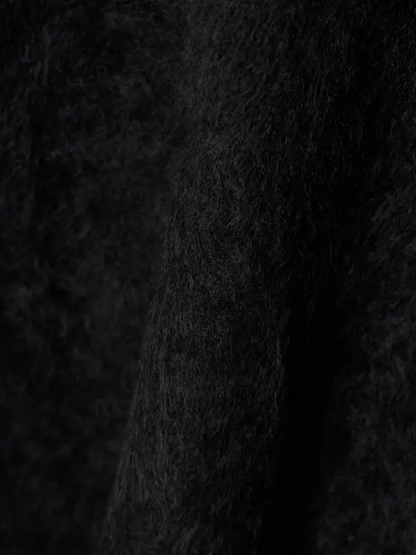 LISA YANG Fie Brushed Cashmere Top