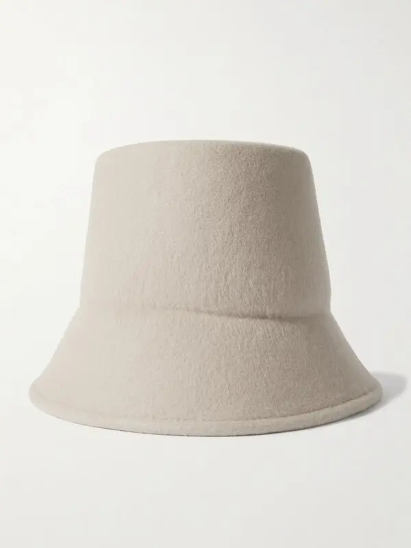 GIGI BURRIS MILLINERY Heloise Bucket Hat - Off-white