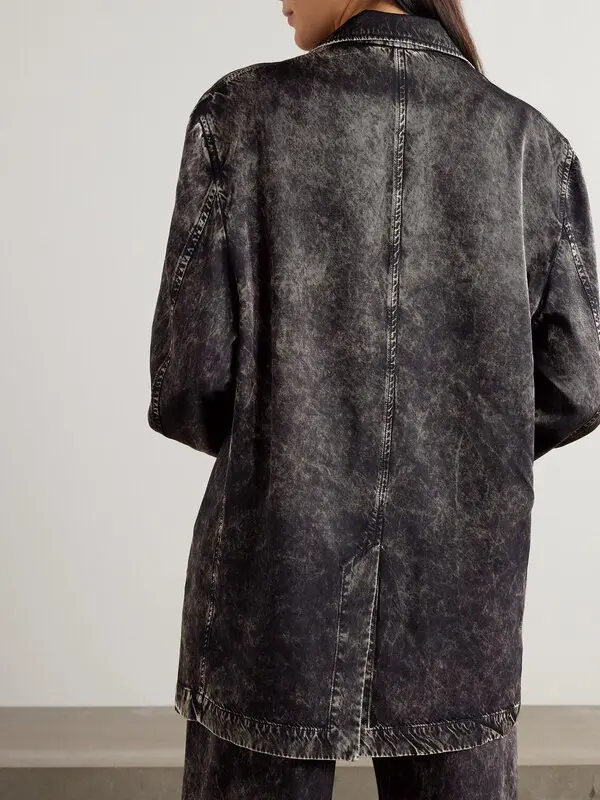 Acne Studios Distressed Twill Blazer