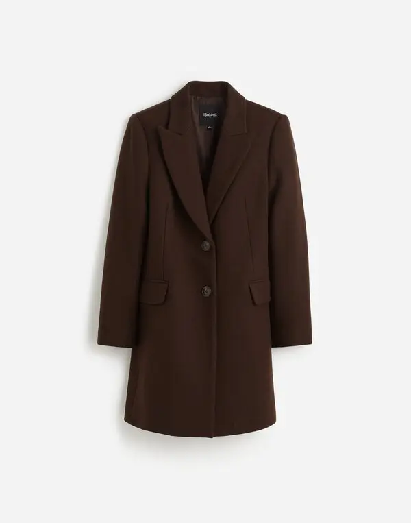 Madewell Blazer Coat In Insuluxe Fabric