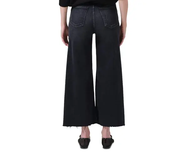 Citizens Of Humanity Lyra High-rise Wide-leg Cropped Jeans - Medallion