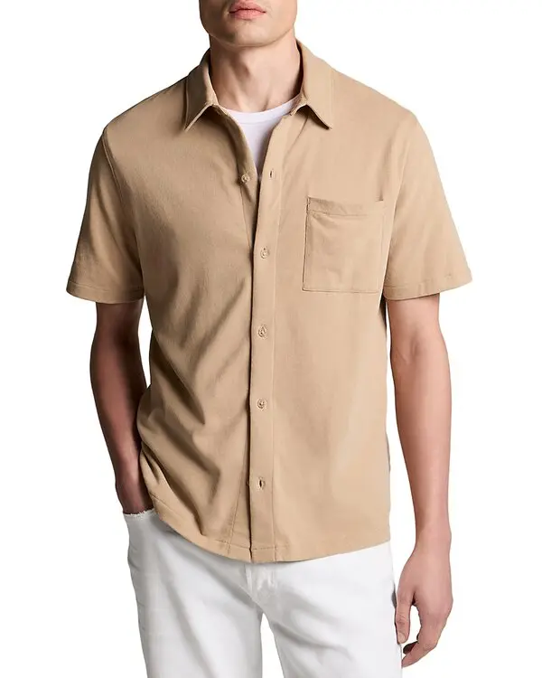 Vince Short Sleeve Pocket Shirt - Pecan