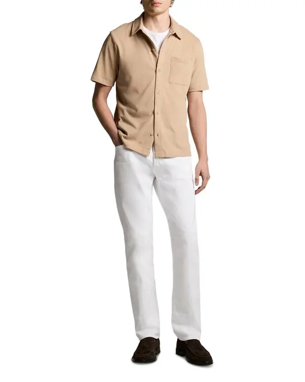 Vince Short Sleeve Pocket Shirt - Pecan