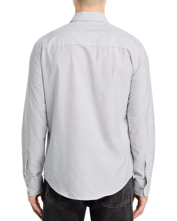 Ami Classic Logo Button Down Shirt