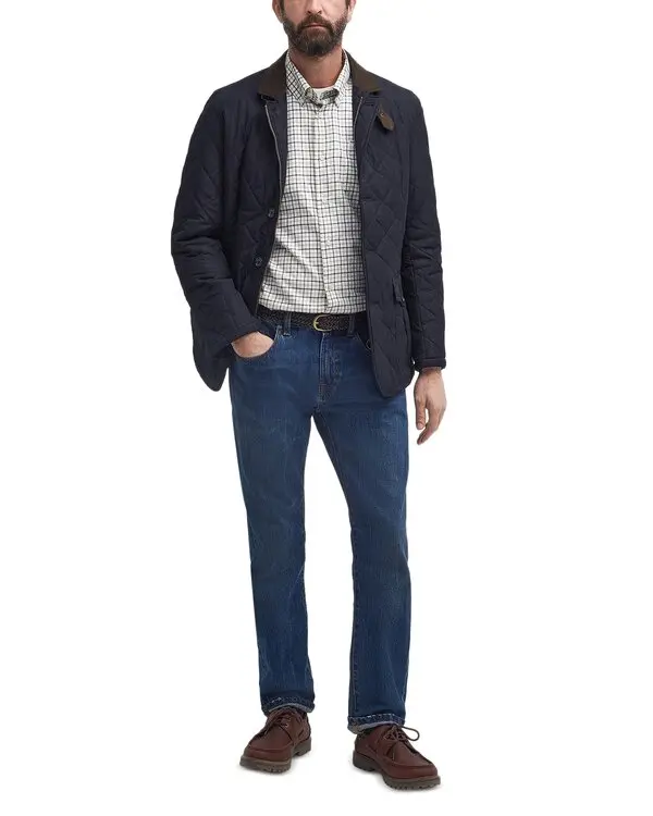 Barbour Lutz Quilted Jacket - Navy