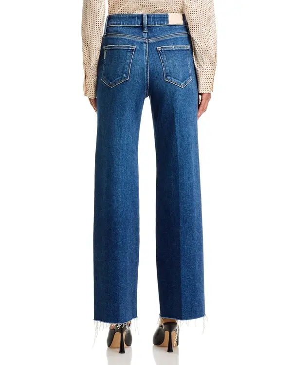 Paige Anessa " High-rise Wide-leg Jeans - Arpeggio