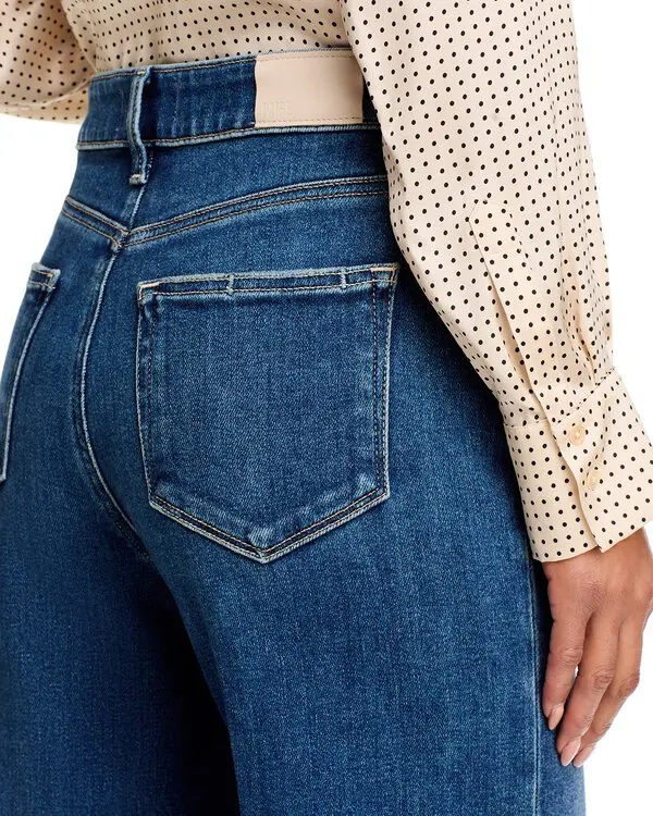 Paige Anessa " High-rise Wide-leg Jeans - Arpeggio