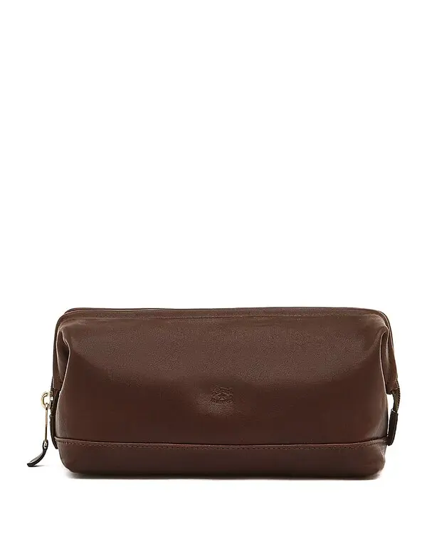 Il Bisonte Populonia Leather Beauty Case