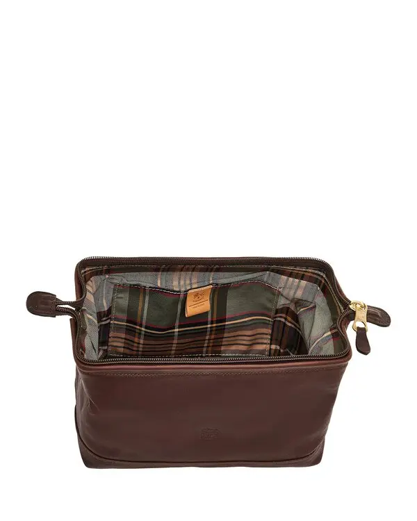Il Bisonte Populonia Leather Beauty Case