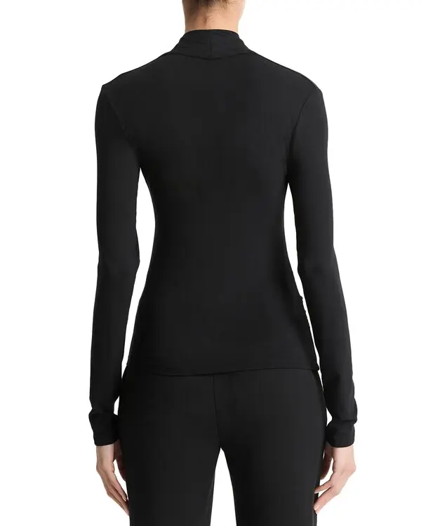 Vince Long Sleeve Wrap Top