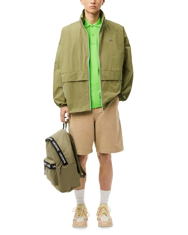 Lacoste Lightweight Water Repellant Windbreaker