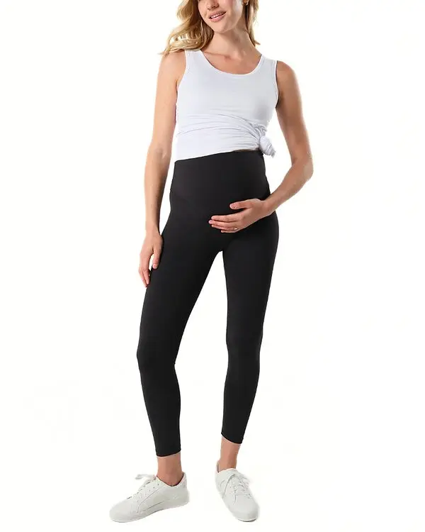 MARION Maternity Stretch Leggings With Bump-friendly Phone Pocket