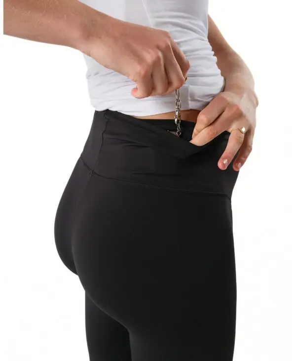 MARION Maternity Stretch Leggings With Bump-friendly Phone Pocket