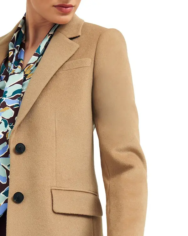 HOBBS LONDON Cavendish Wool Coat - Hobbs Camel